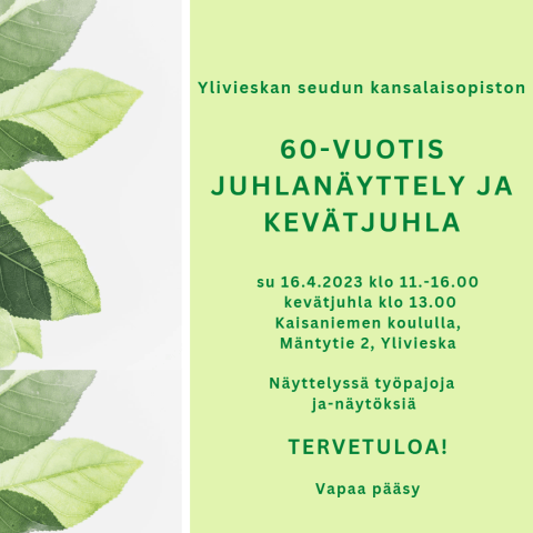 Ylivieskan seudun kansalaisopisto - Ylivieskan kaupunki