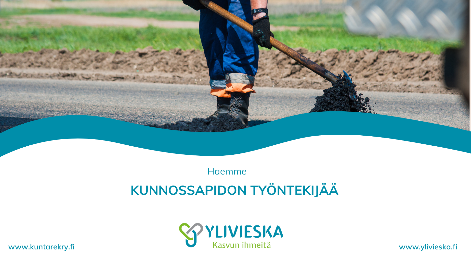 Haetaan kunnossapidon työntekijää - Ylivieskan kaupunki