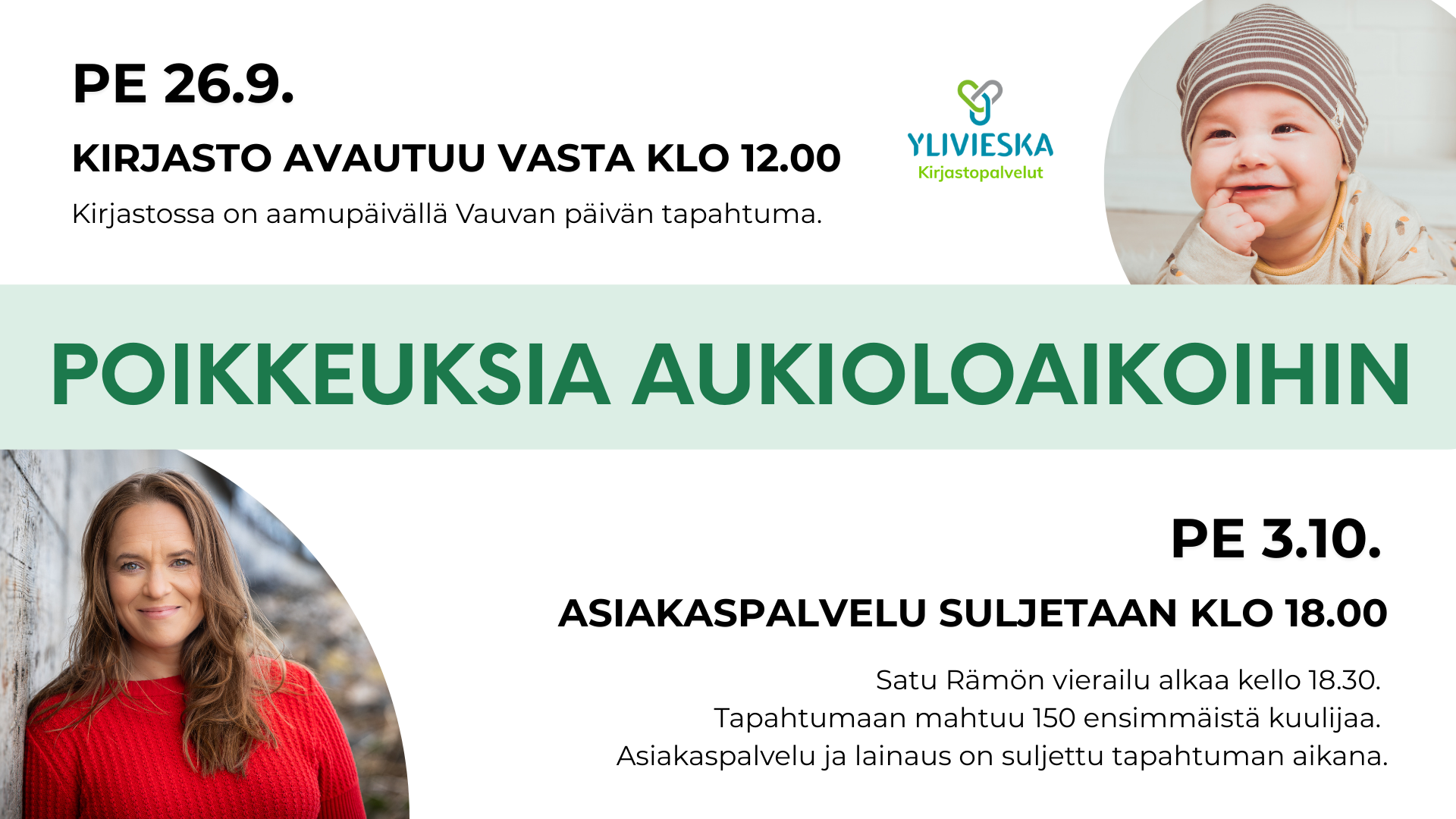 Kirjasto - Ylivieskan kaupunki